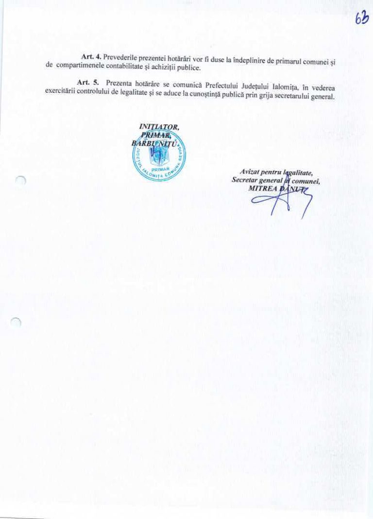 Hotărâre privind aprobarea indicatorilor tehnico-economici și a ...